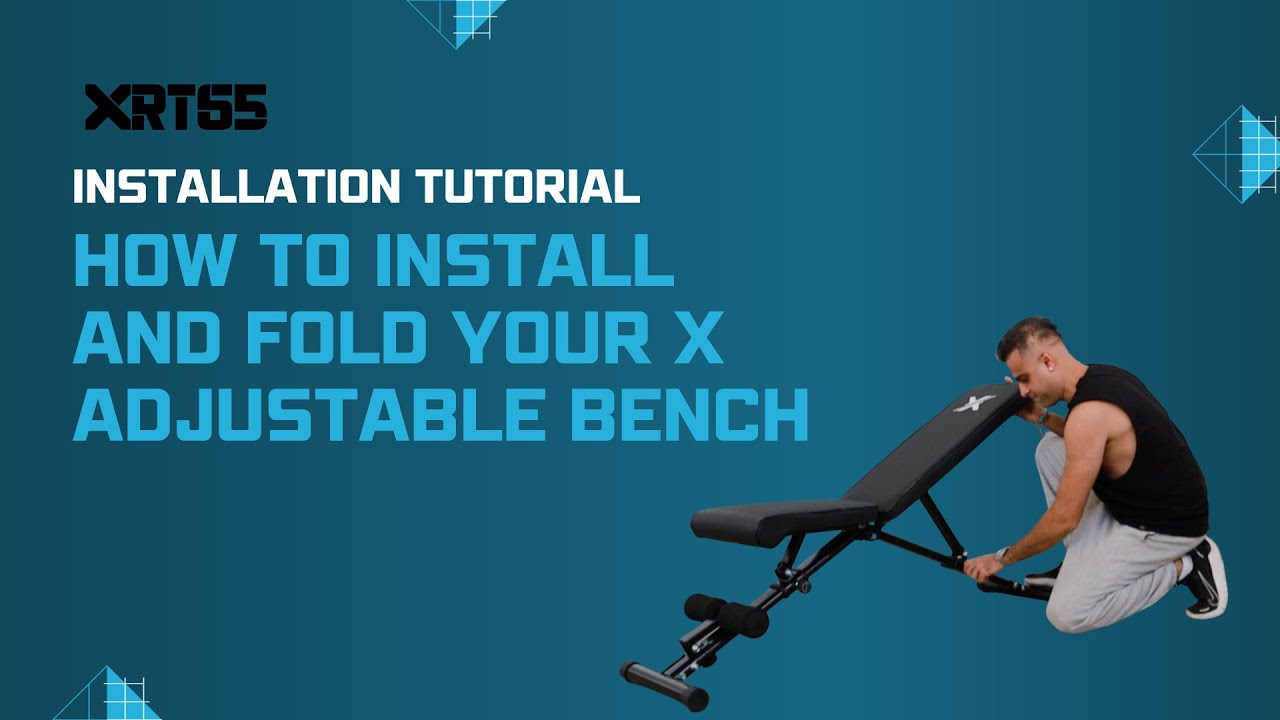 New Adjustable Gym Bench | Unboxing & Tutorial | Home Gym Setup | XRT65 ...