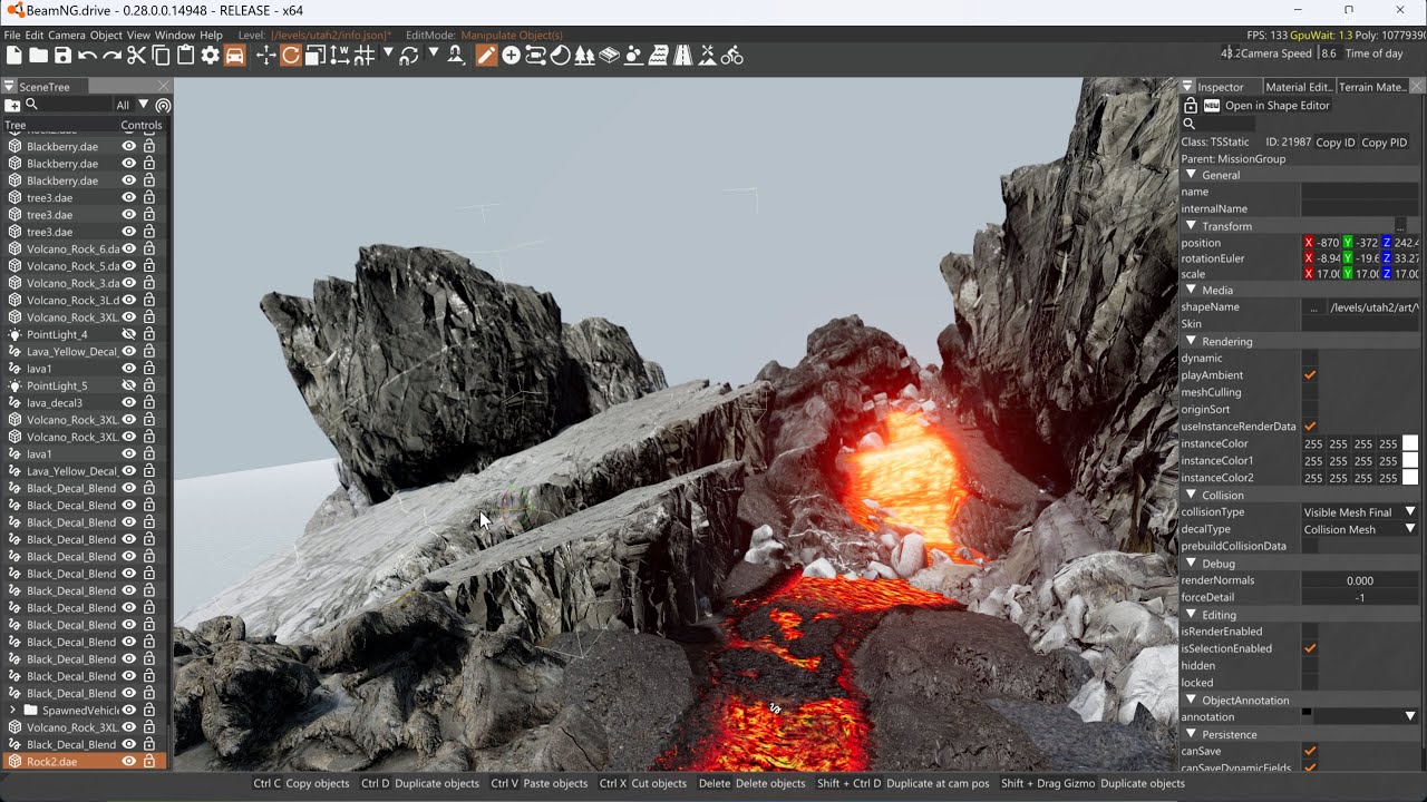 Lava level building - Time Lapse - YouTube