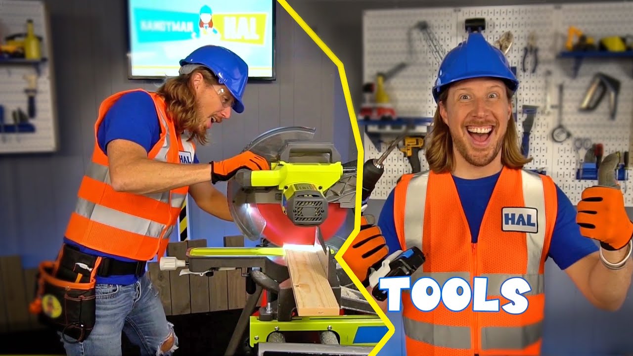 Tools are Cool, Tractor Song, and Music for Toddlers | Awesome Kid ...