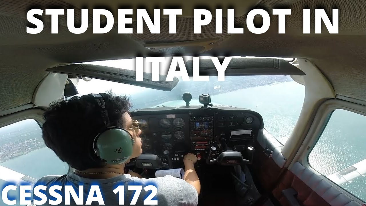 STUDENT PILOT FLIGHT WITH CESSNA 172 - YouTube