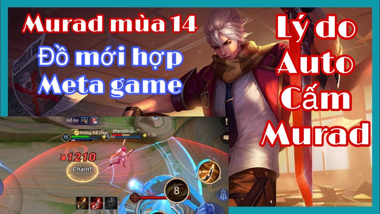 LQMobile || Sức mạnh khung khiếp của murad! Lý do auto cấm murad - YouTube