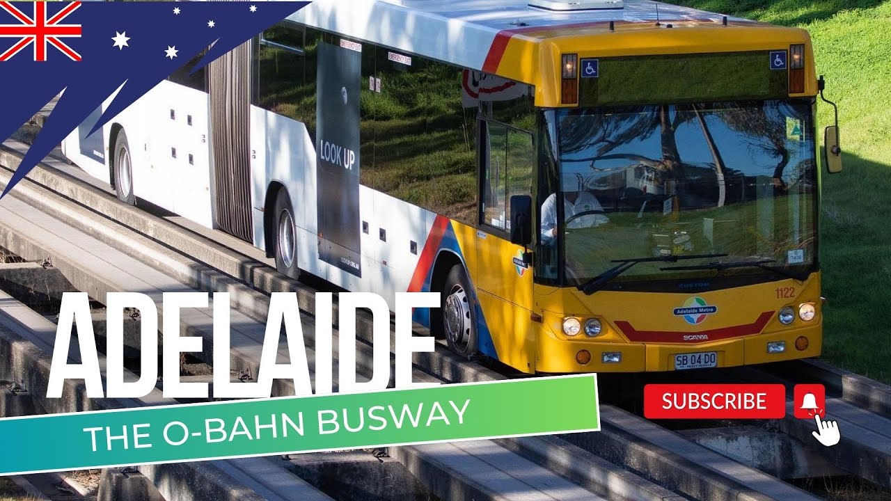 The O-Bahn Busway 12KM Run On Tracks | South Australia 🇦🇺 - YouTube