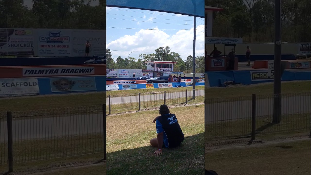 BARRA POWER 🤟🤟 PALMYRA DRAGWAY MACKAY QLD #barra #ford #fyp - YouTube