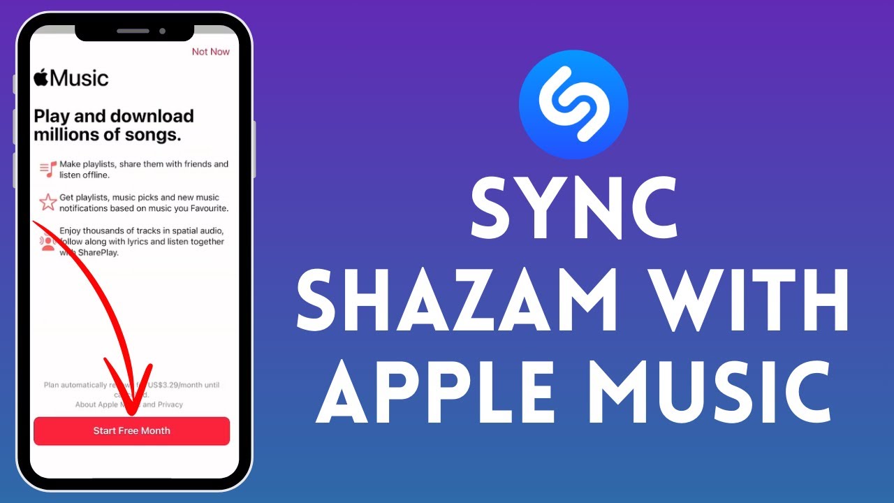 How to Sync Shazam With Apple Music (2024) | Shazam Tutorial - YouTube