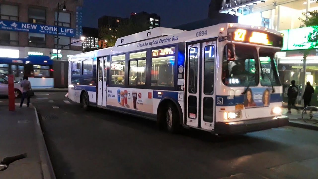MTA: 2007 Orion VII 07.501 Gen-2+ OG Hybrid-Electric Low Floor [6894 ...