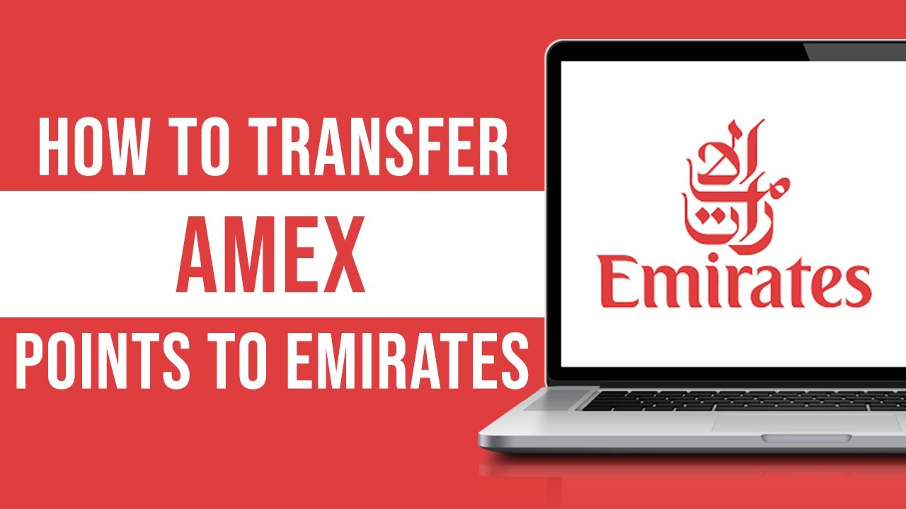 How To Transfer Amex Points To Emirates - YouTube