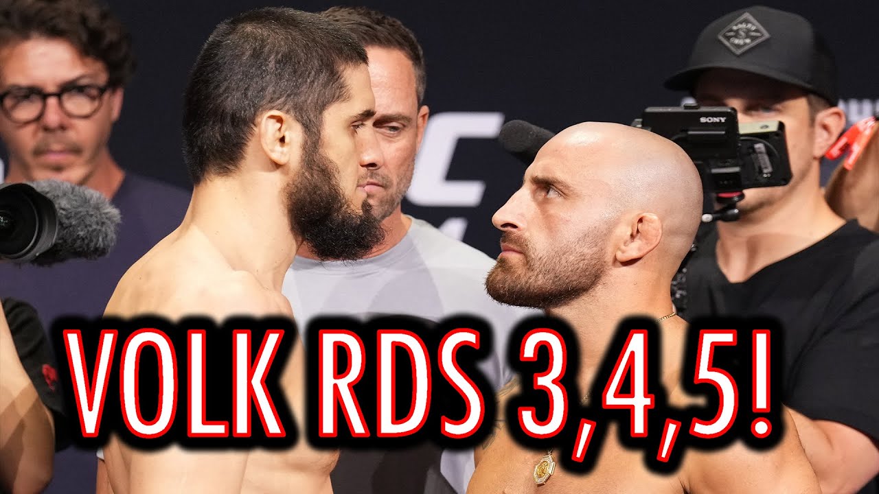VOLK GOT ROBBED! VOLK RDS 3,4,5! Islam Makhachev vs Alexander ...