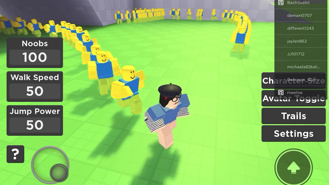 Playing noob Train roblox - YouTube