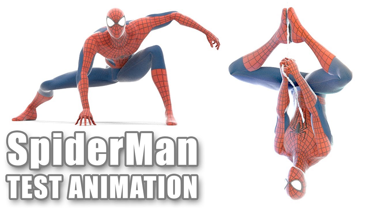 Spider Man animation test - YouTube