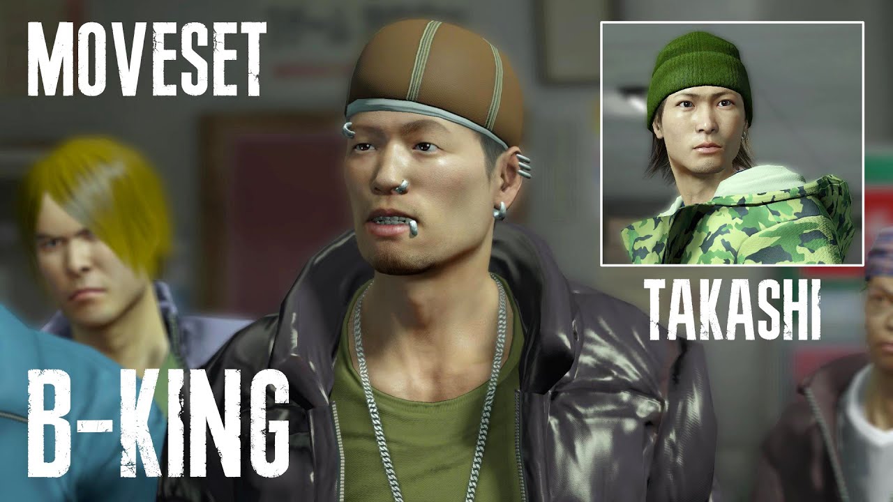 Takashi / B-King / Moveset / Yakuza Kiwami - YouTube