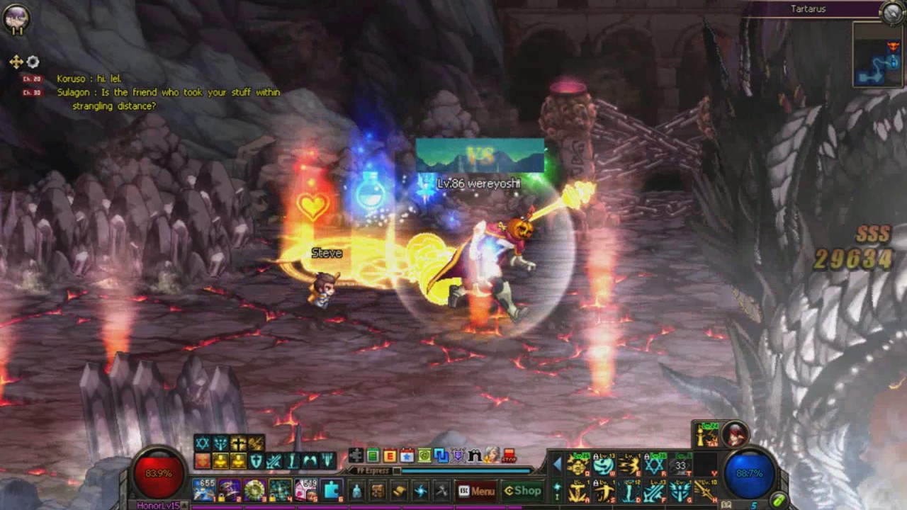 DFO global tartarus event dungeon with battle crusader - YouTube