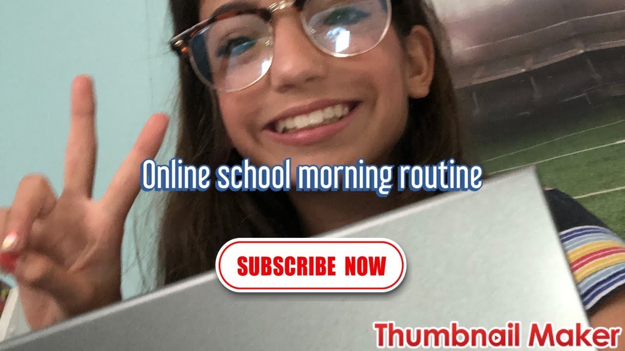 My Online school morning routine - YouTube