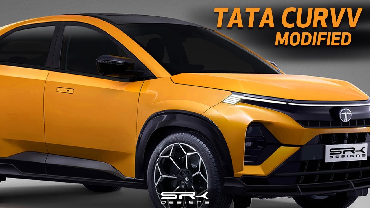 Tata Curvv Modified - Auto Design Render | SRK Design - YouTube