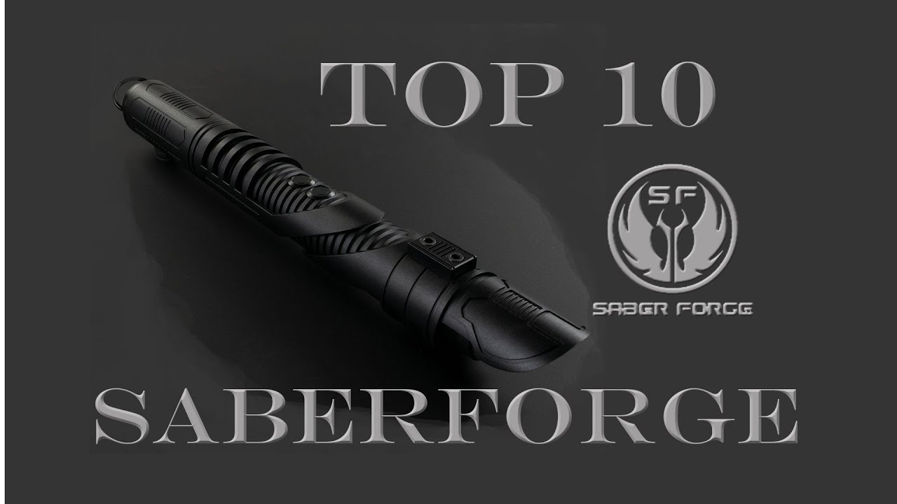 Top 10 Sexiest Lightsabers from Saberforge - YouTube
