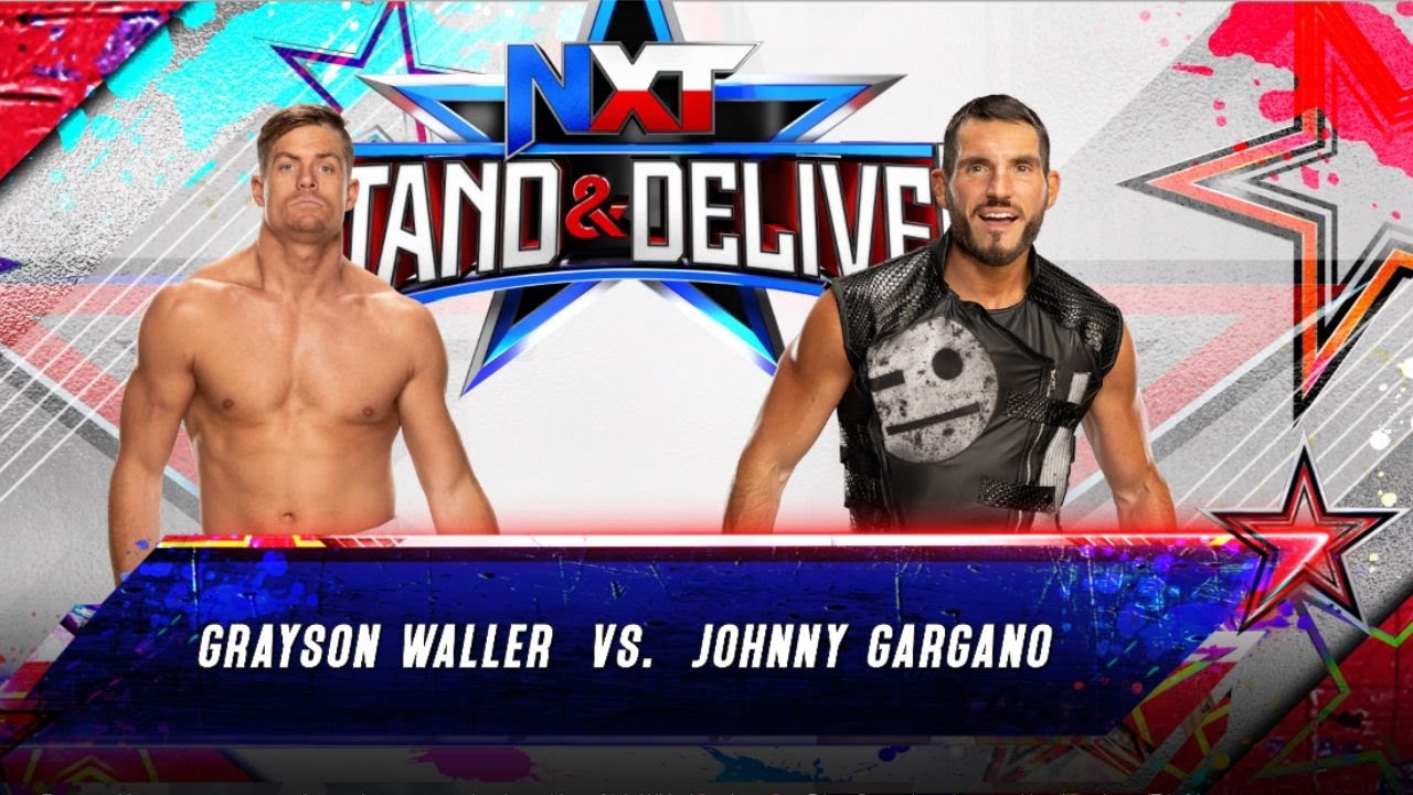 NXT Stand & Deliver 2023 | Johnny Gargano vs. Grayson Waller | WWE 2k23 ...