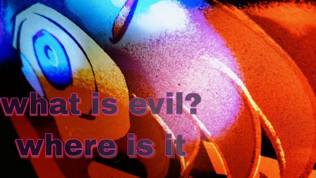 the problem of evil; darkness, and finding a book - YouTube