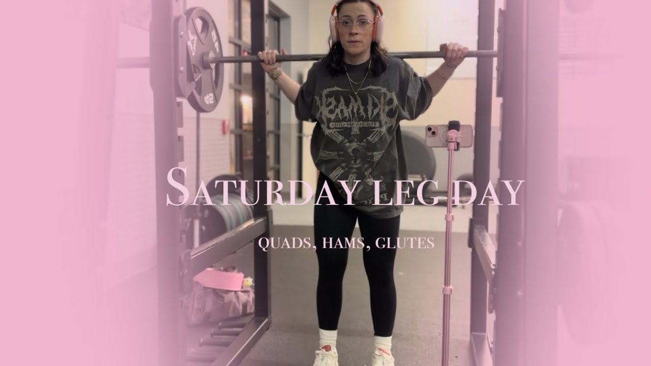 Leg Day | Quad/Hams/Glutes - YouTube