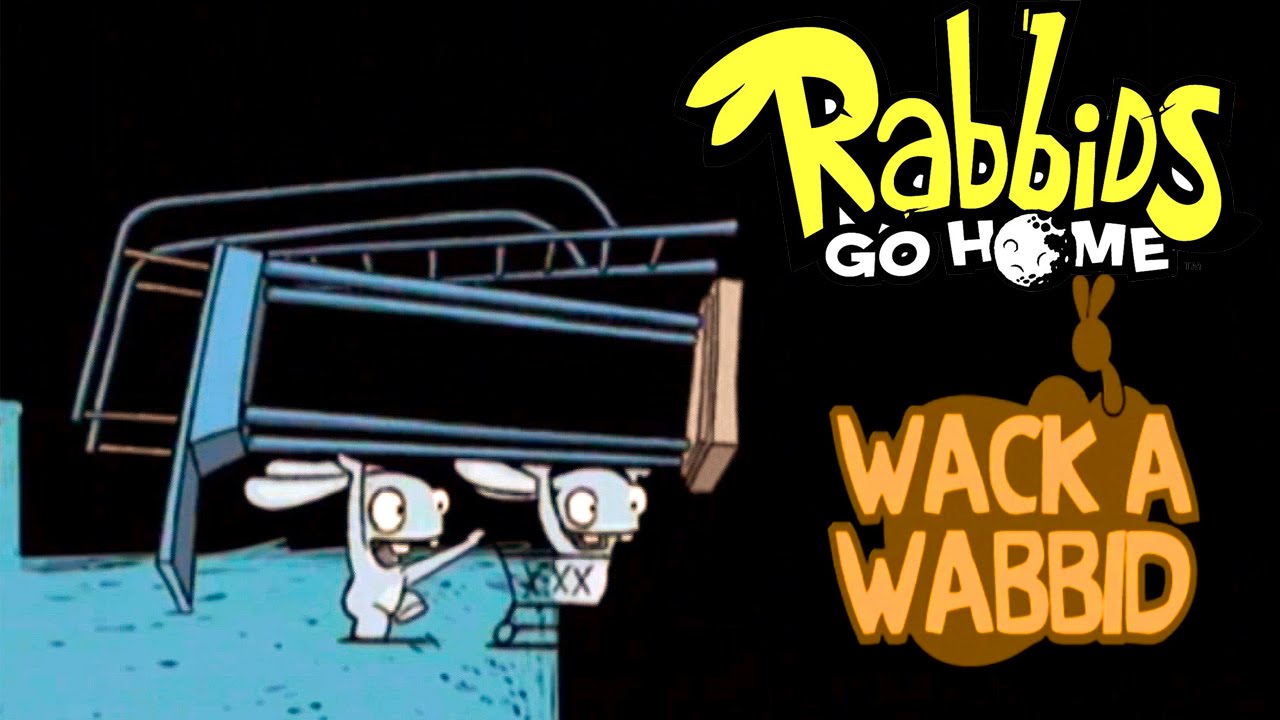 #4 Rabbids Go Home - Wack a Wabbid - Video Game - kids movie - Gameplay ...