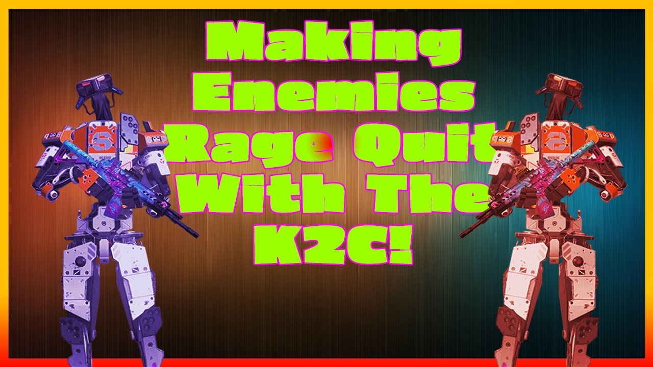 Making Enemies RAGE QUIT With the K2C Assault Rifle in Ironsight! - YouTube