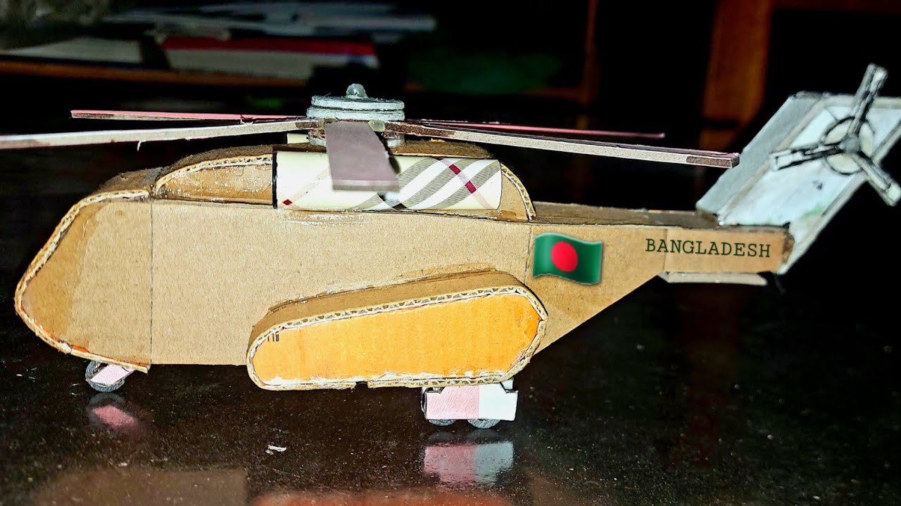 Making a helicopter. CH-53 super stallion. How to make helicopter ...