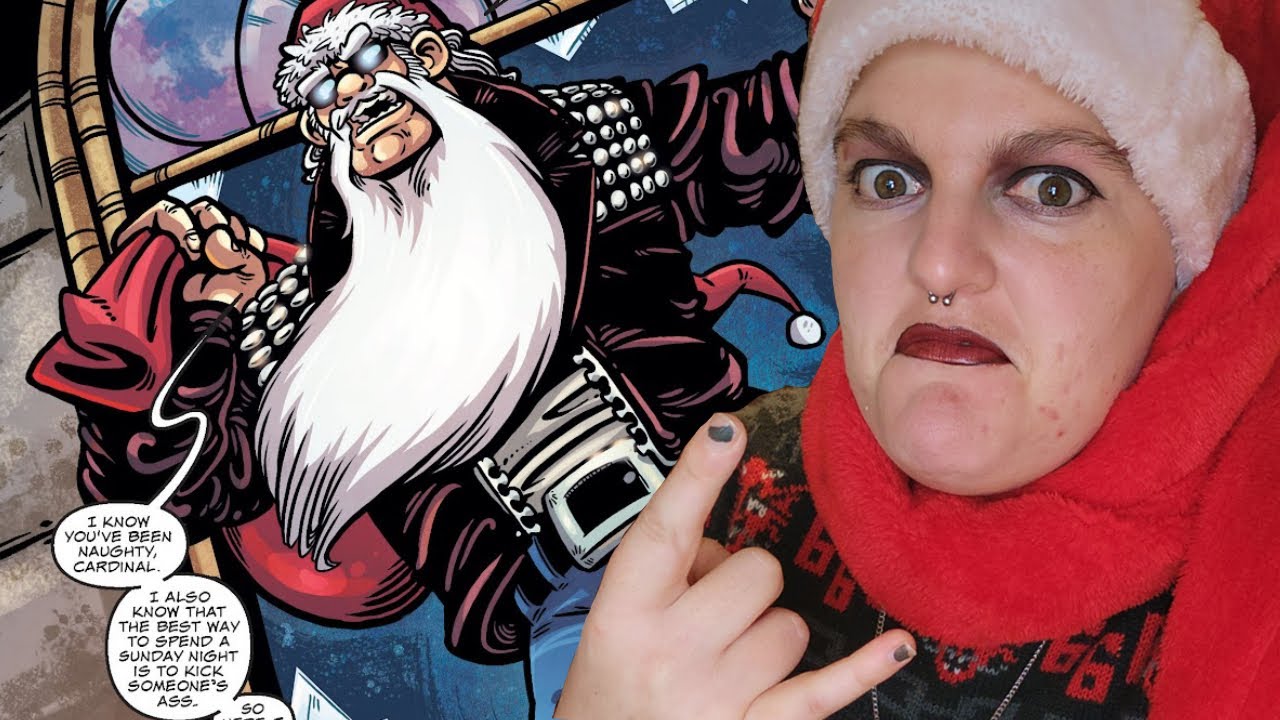 12 Days of ComiXmas: Sleigher: The Heavy Metal Santa Claus #1 - YouTube