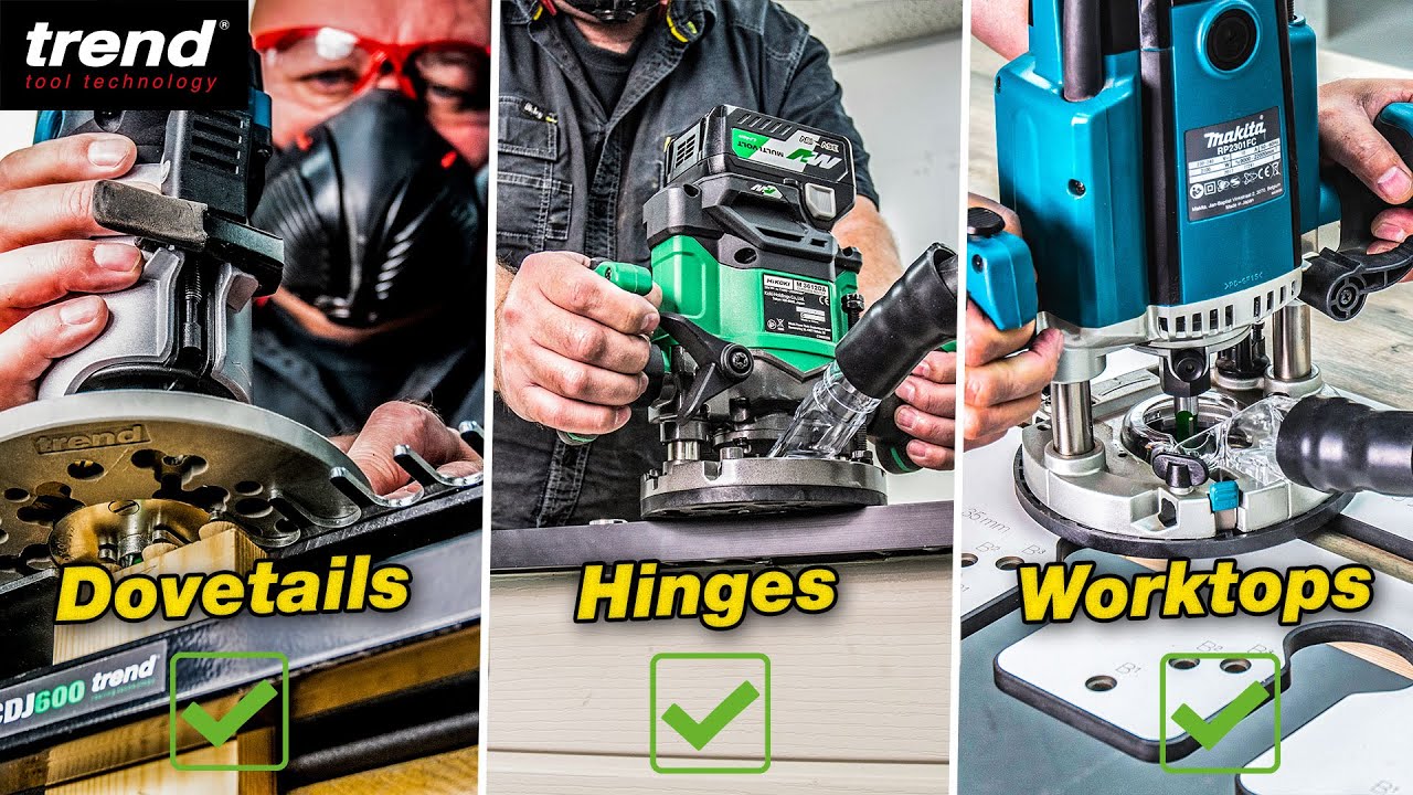 Trend Unibase | 3 New Sub-Base's to fit most Popular Routers! - YouTube