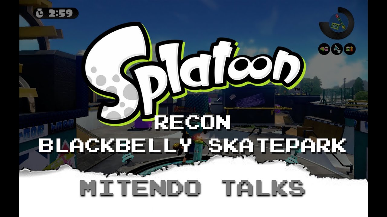 Splatoon Stage Recon - Blackbelly Skatepark - YouTube