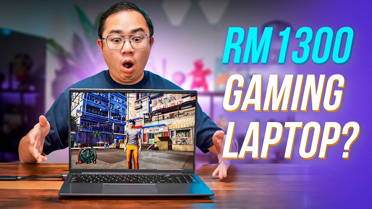 This RM1300 Chinese Laptop Can Actually Game? - YouTube