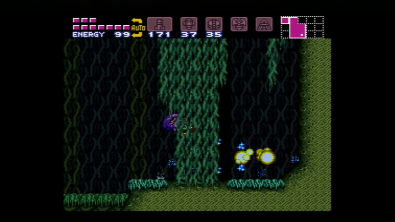 Super Metroid 100% walkthrough part 9- Spring Ball and Plasma Beam ...
