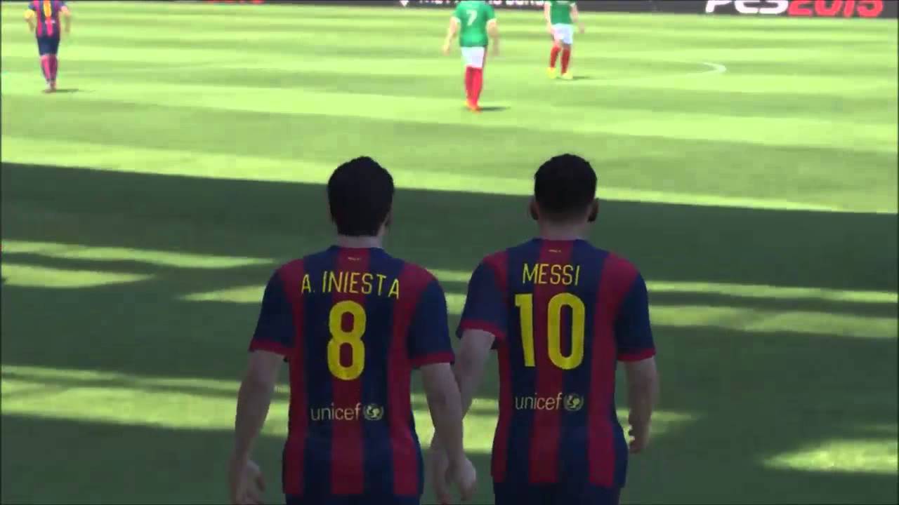 PES 2015 Demo PS4: Penalty Lionel Messi - YouTube