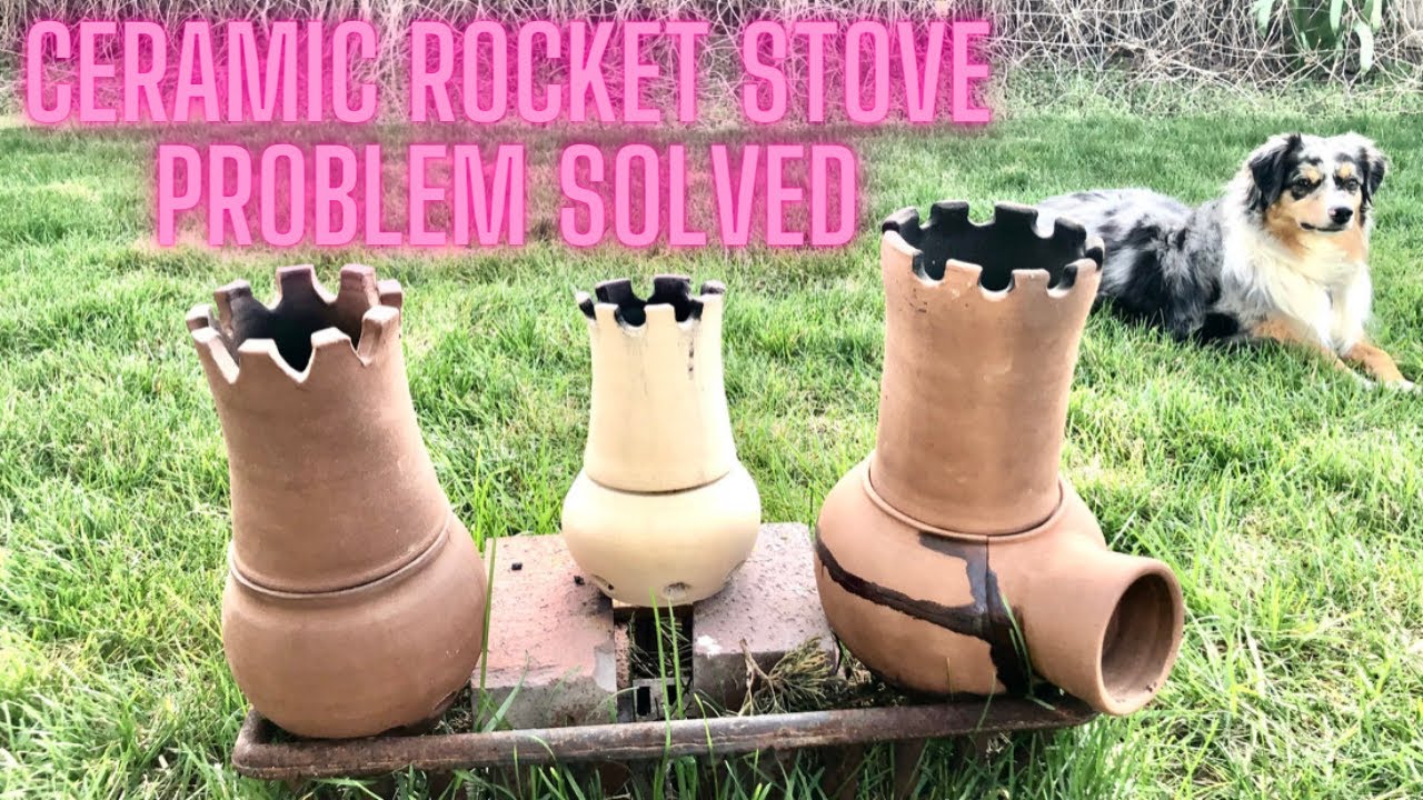 The secret discovered! Ceramic Rocket Stove is Now Possible! - YouTube
