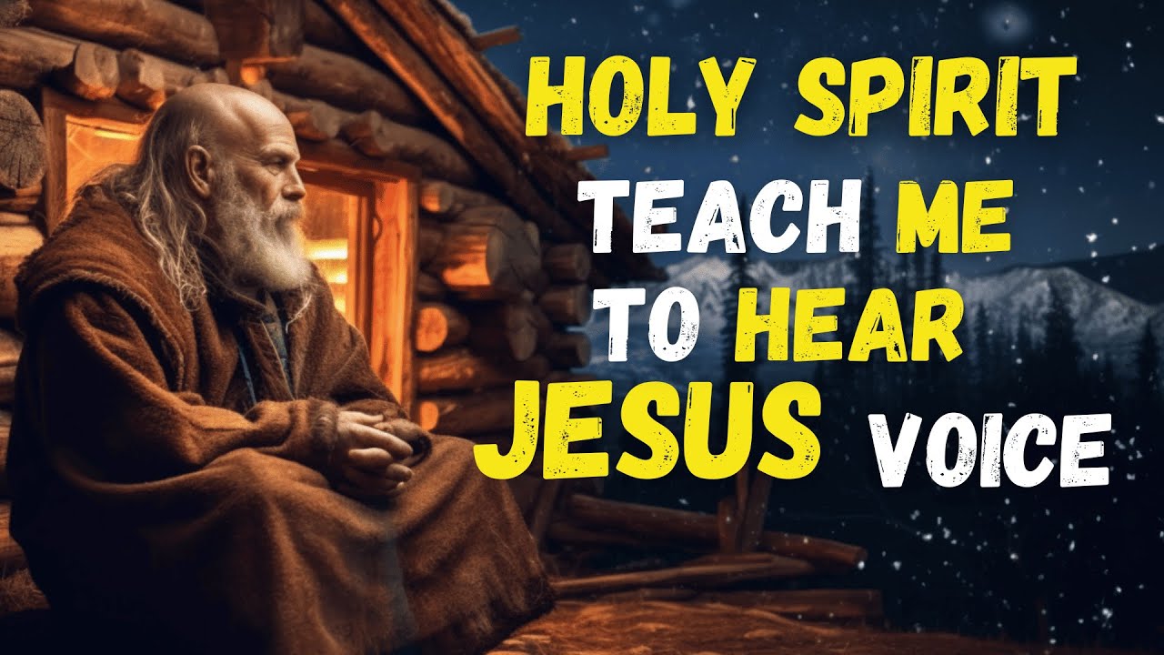 HOLY SPIRIT Teach me To Hear JESUS VOICE On my Daily DECISIONS - YouTube