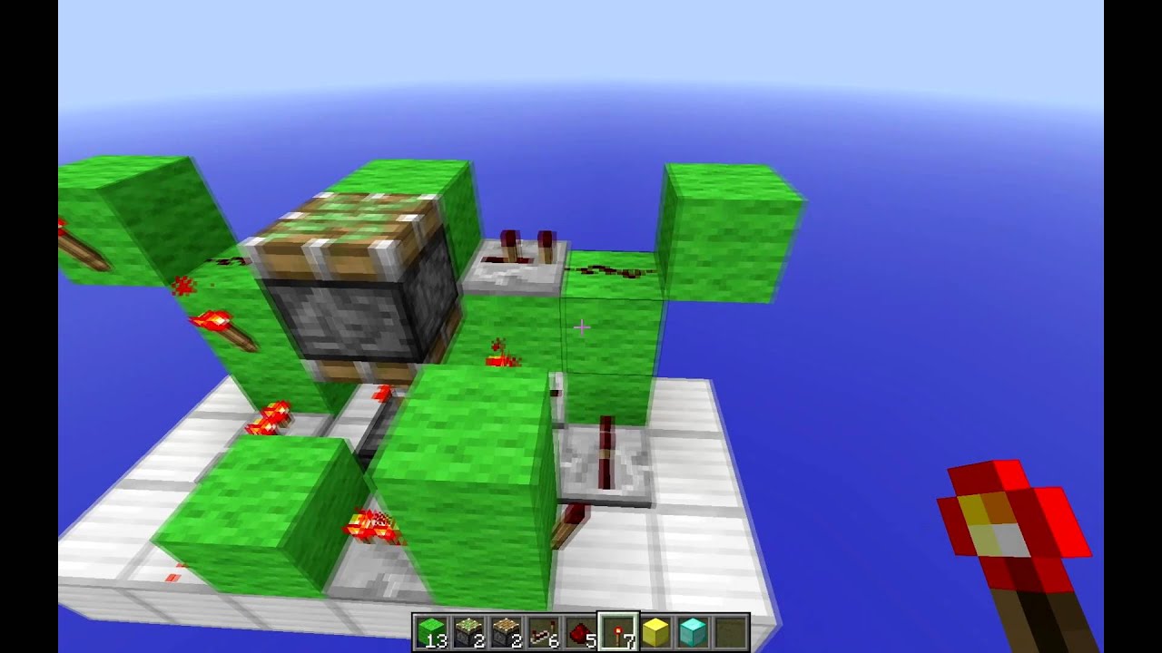 Minecraft Redstone Quick Build - Conditional DPE/Block Swapper - YouTube