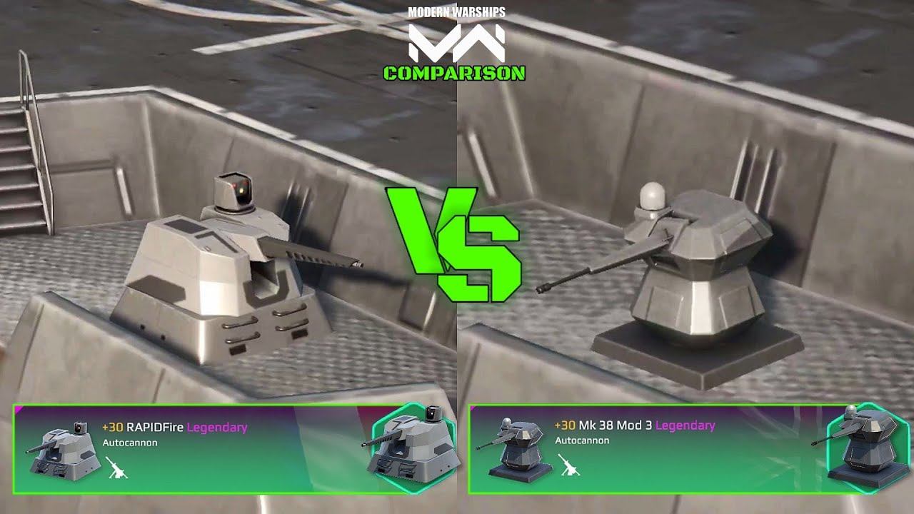 RAPIDFire VS Mk 38 Mod 3 | Dual-Purpose Autocannon Comparison | Modern ...