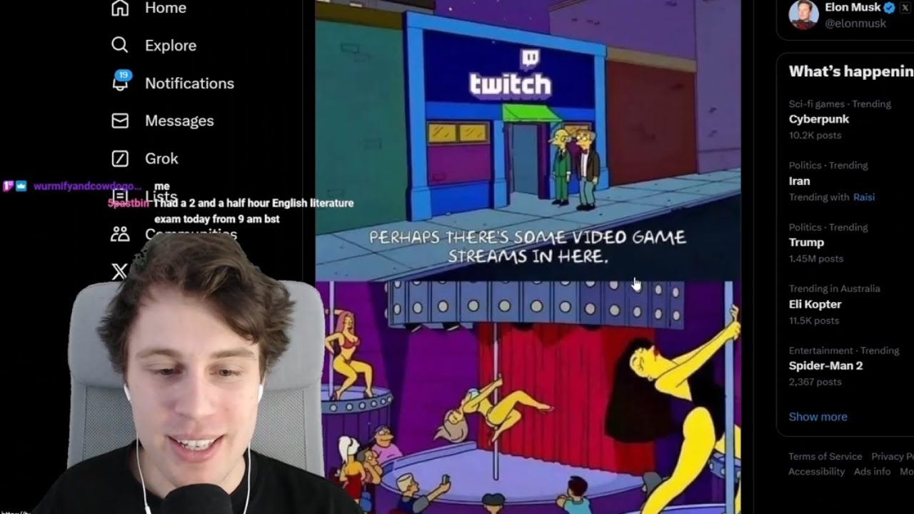 Elon Musk Roasts Twitch - YouTube