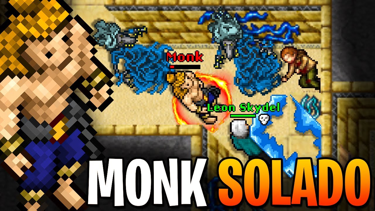 SOLEI meu Primeiro MONK no TIBIA 🔥😎 - YouTube