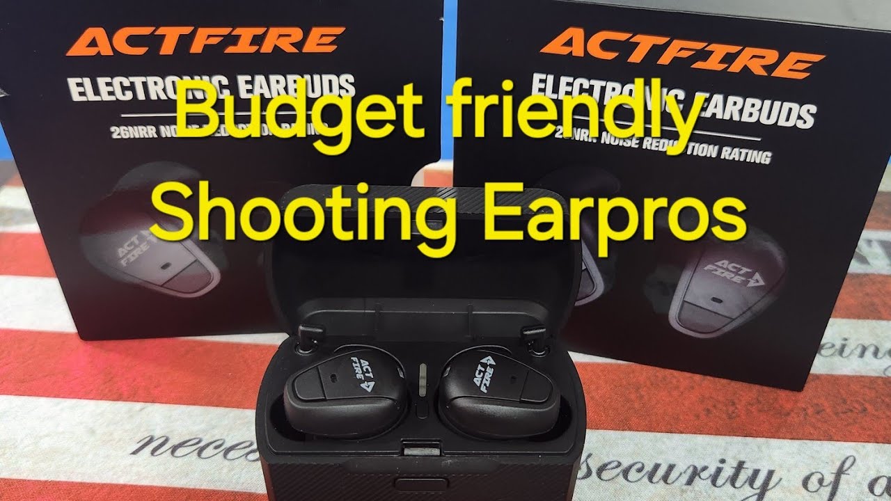 Budget friendly shooting earpro - YouTube