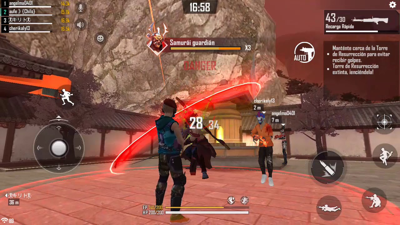 El nuevo modo de free Fire Samurai🤘🙏😎😛😂 - YouTube