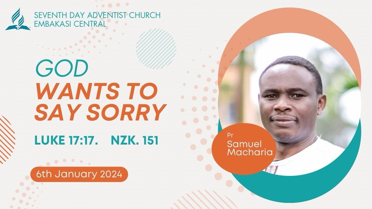 God wants to Say Sorry || Pr. Samuel Machariah || Happy New Year ...