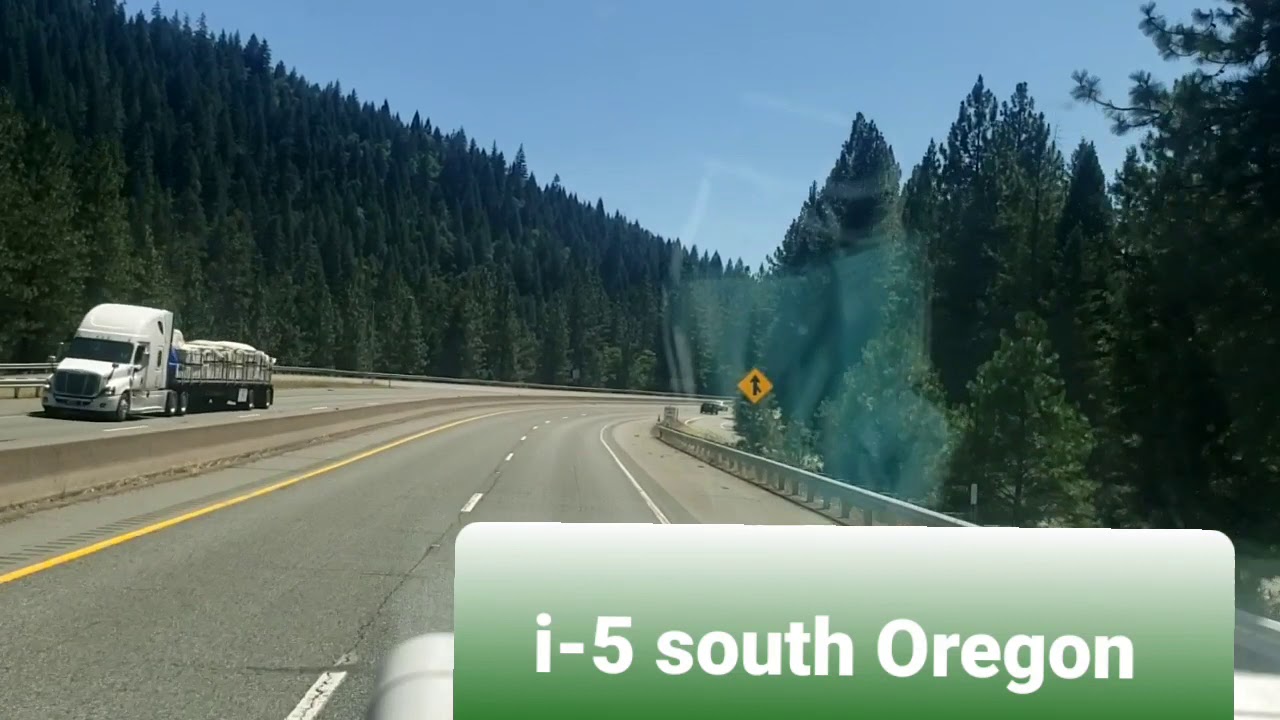 I-5 South Oregon - YouTube