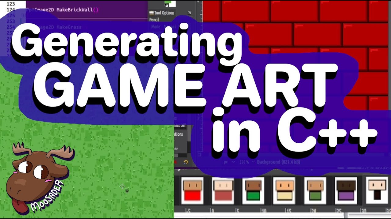 Generating game art in code 🎨 ~ Code Play - YouTube