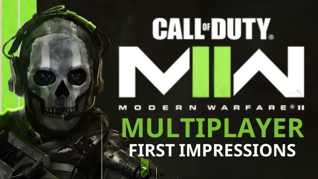 Call of duty MWII 2022 First Impressions - YouTube