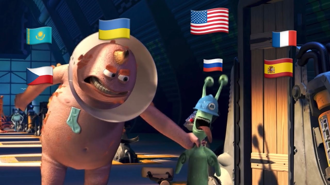 "Show Them George" in various languages from the cartoon Monsters ...