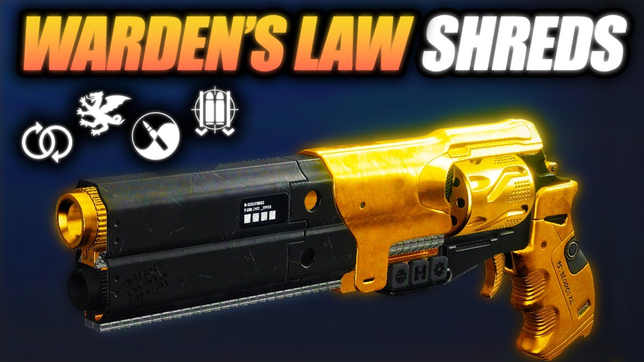 What is the GOD ROLL for Warden's Law Hand Cannon? [Destiny 2 God Roll ...
