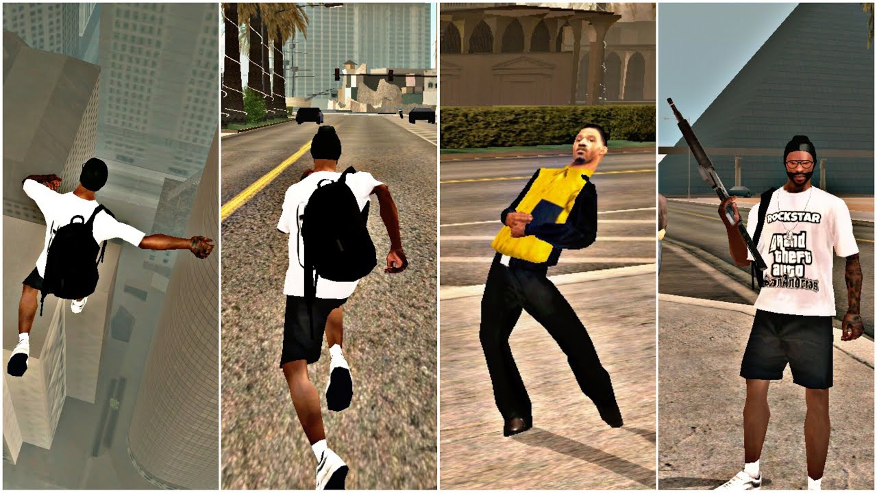 Animaciones Ragdoll de GTA Vice City para GTA San Andreas Android - YouTube