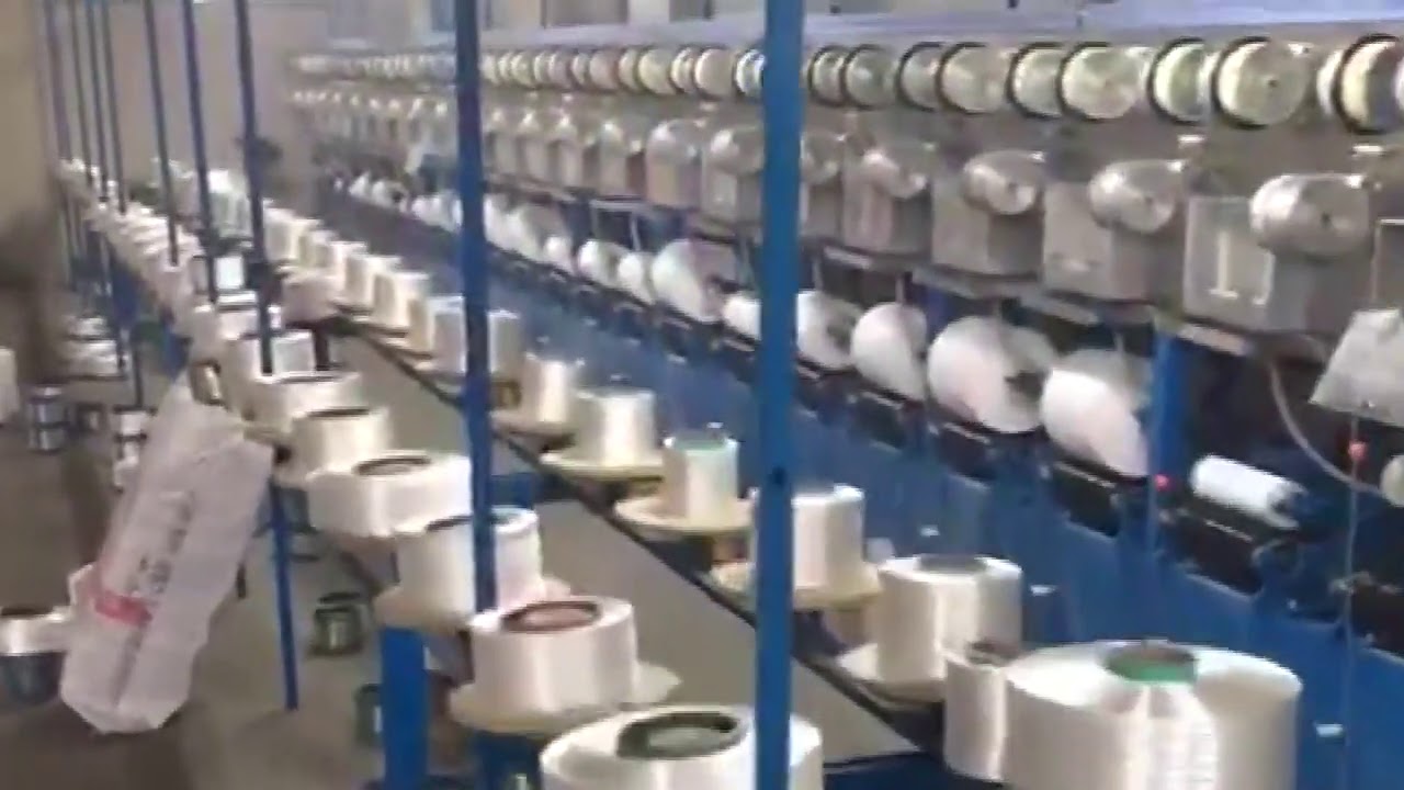 aty taslan yarn machine 2 - YouTube