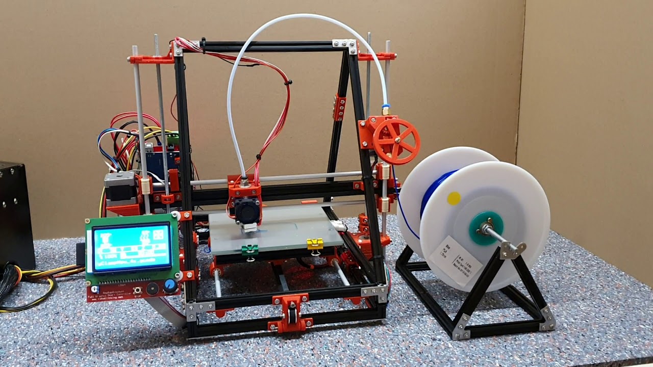MakerBeam 3D-Printer - YouTube