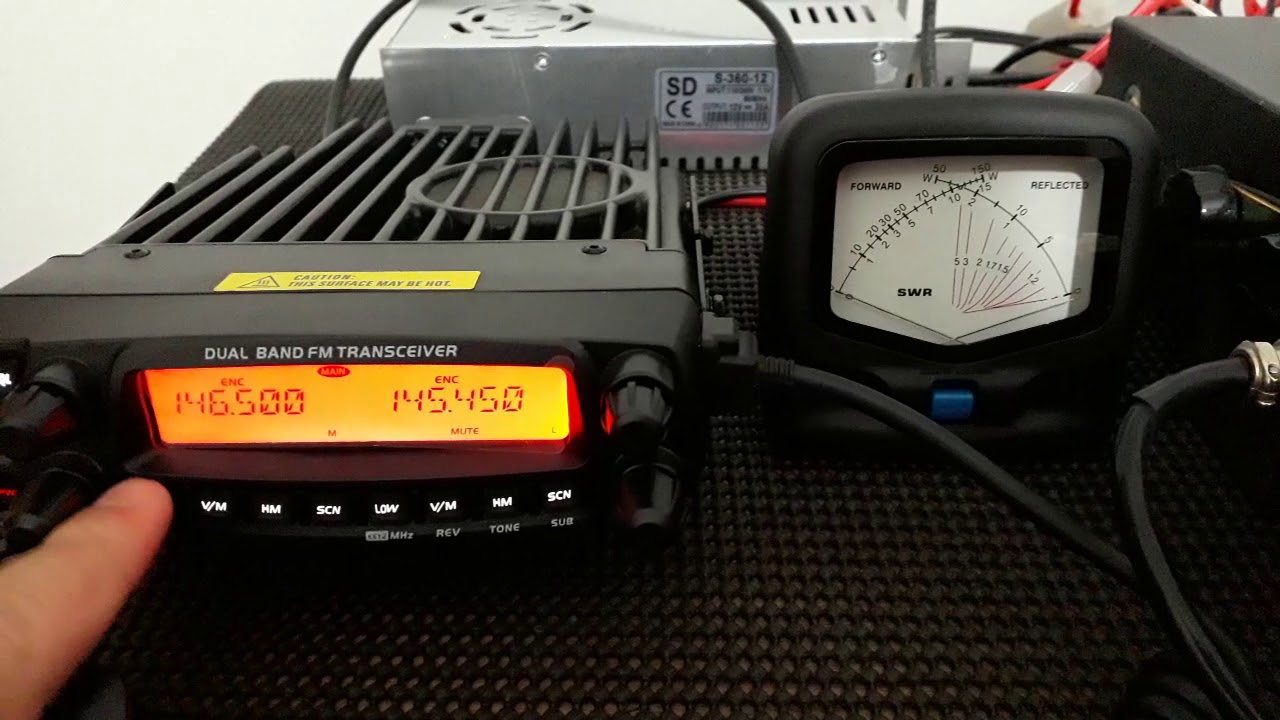 Rádio Voyager vr-D588 uv Dual Band - YouTube