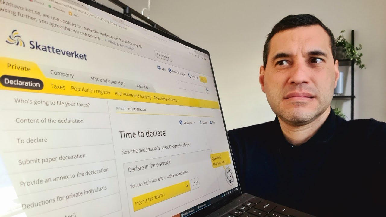 It's TAX DECLARATION time in SWEDEN! What does this mean? (Skatteverket Deklaration) - YouTube