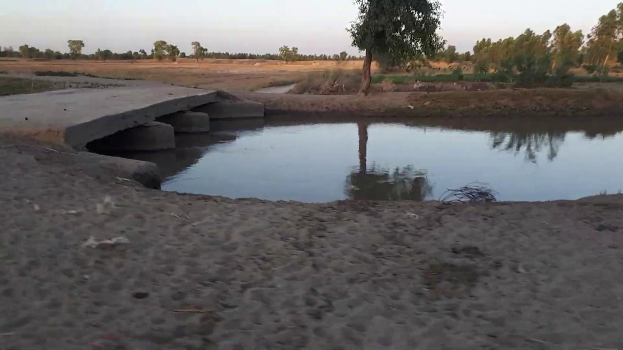 Canal road The simple life of the village has its own flavor - YouTube